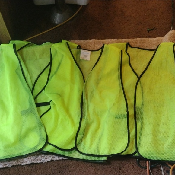 Jackets & Coats | Nwt Unisex Neon Reflective Vest | Poshmark